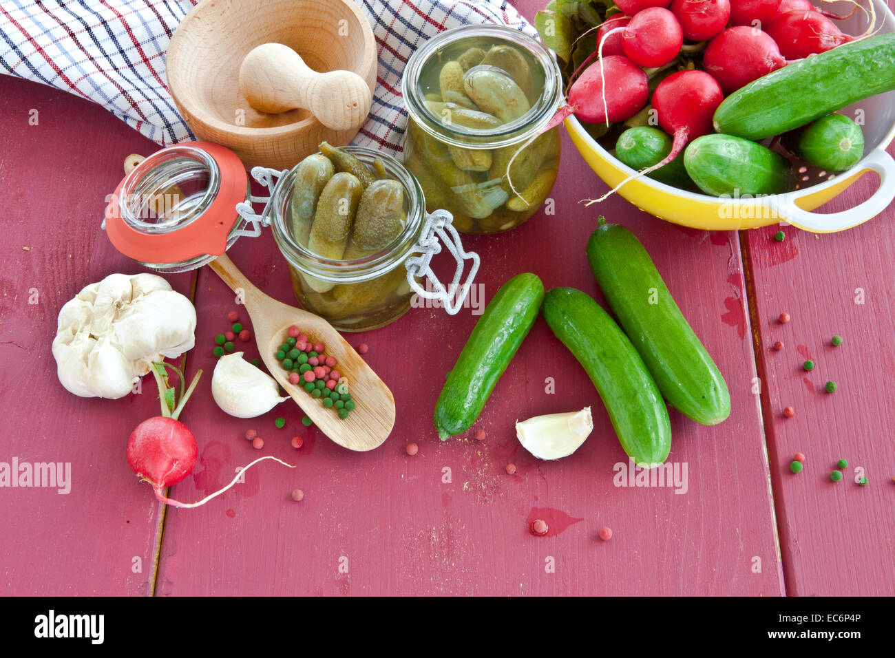 Pickling gherkins hi-res stock photography and images - Alamy