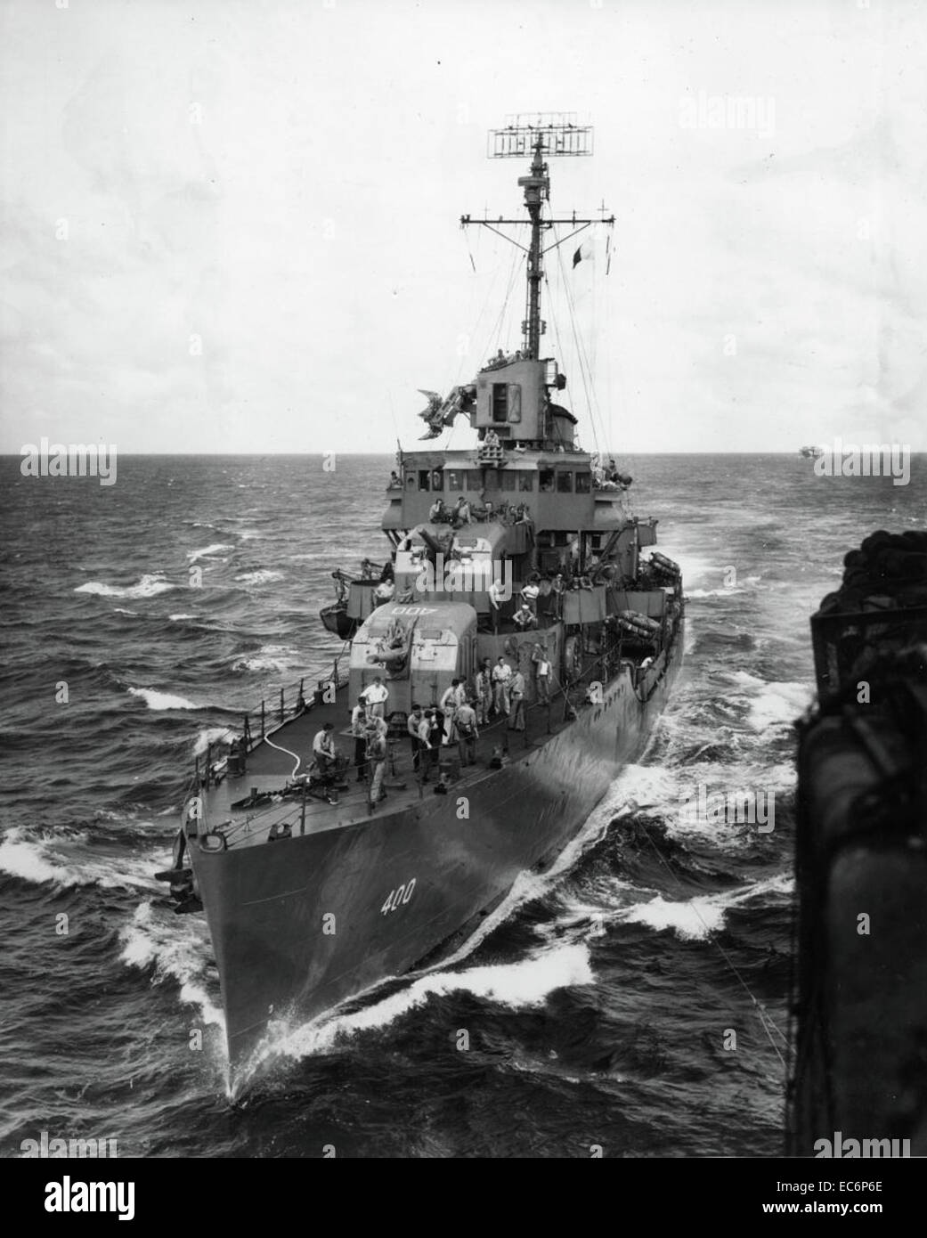 The USS McCall (DD-400), a Fletcher-class destroyer in the U.S. Navy ...