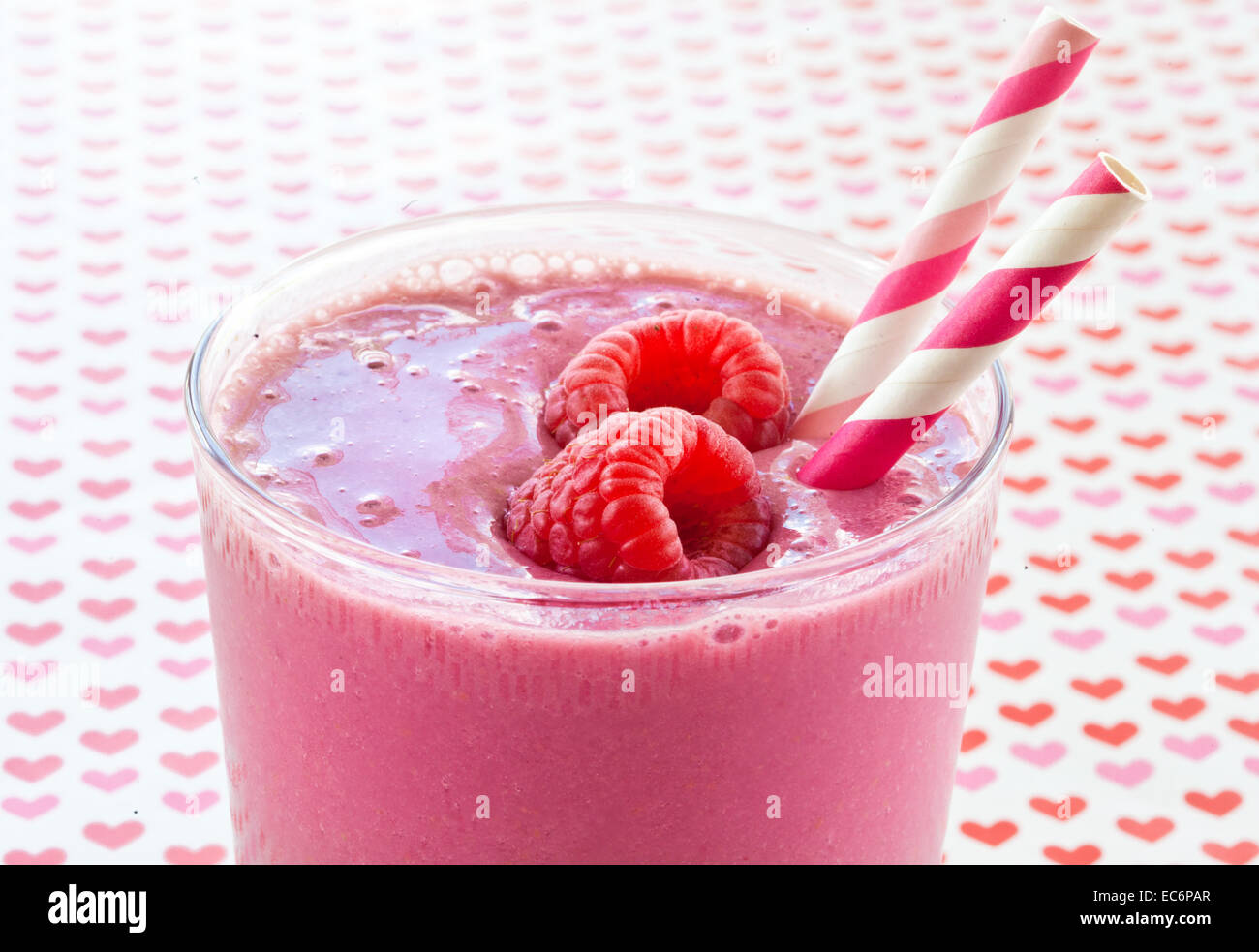 Pomegranate milkshake hi-res stock photography and images - Alamy