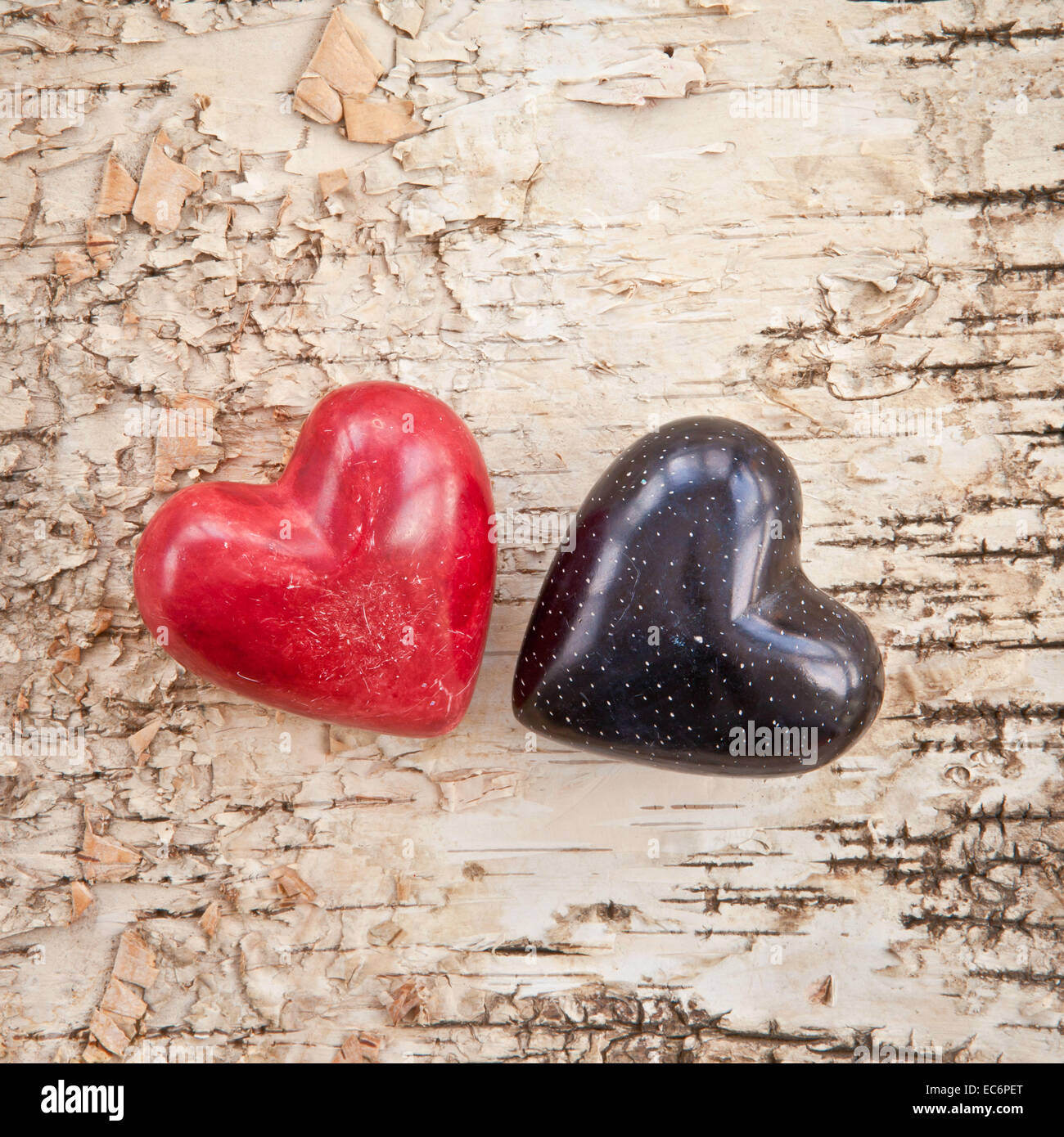 Two hearts hi-res stock photography and images - Alamy