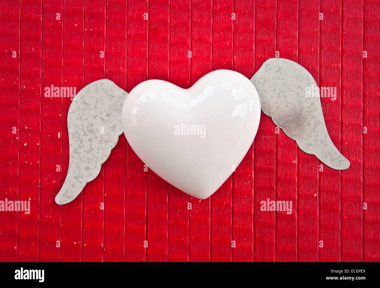 Winged heart hi-res stock photography and images - Alamy