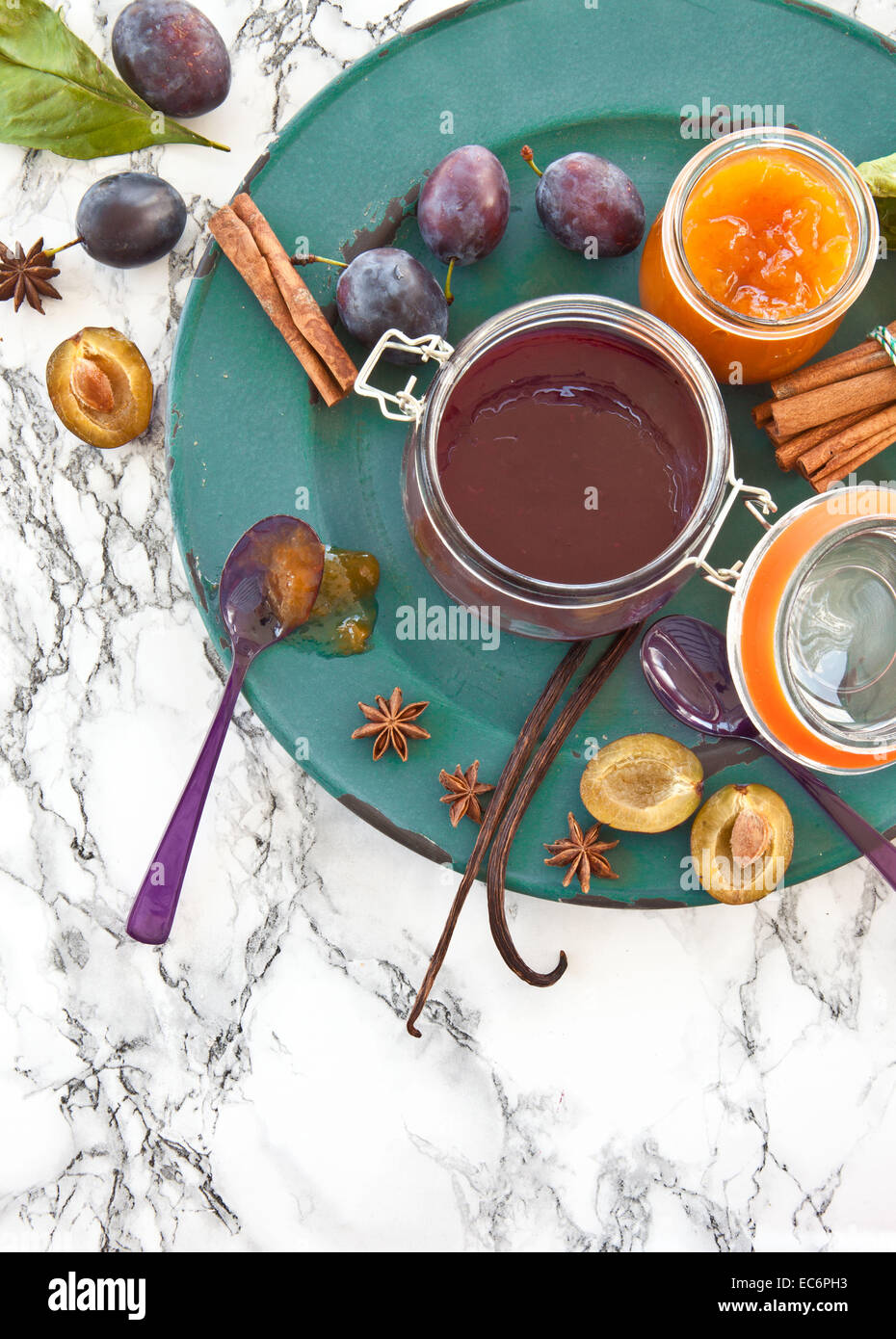 Candy jams hi-res stock photography and images - Alamy