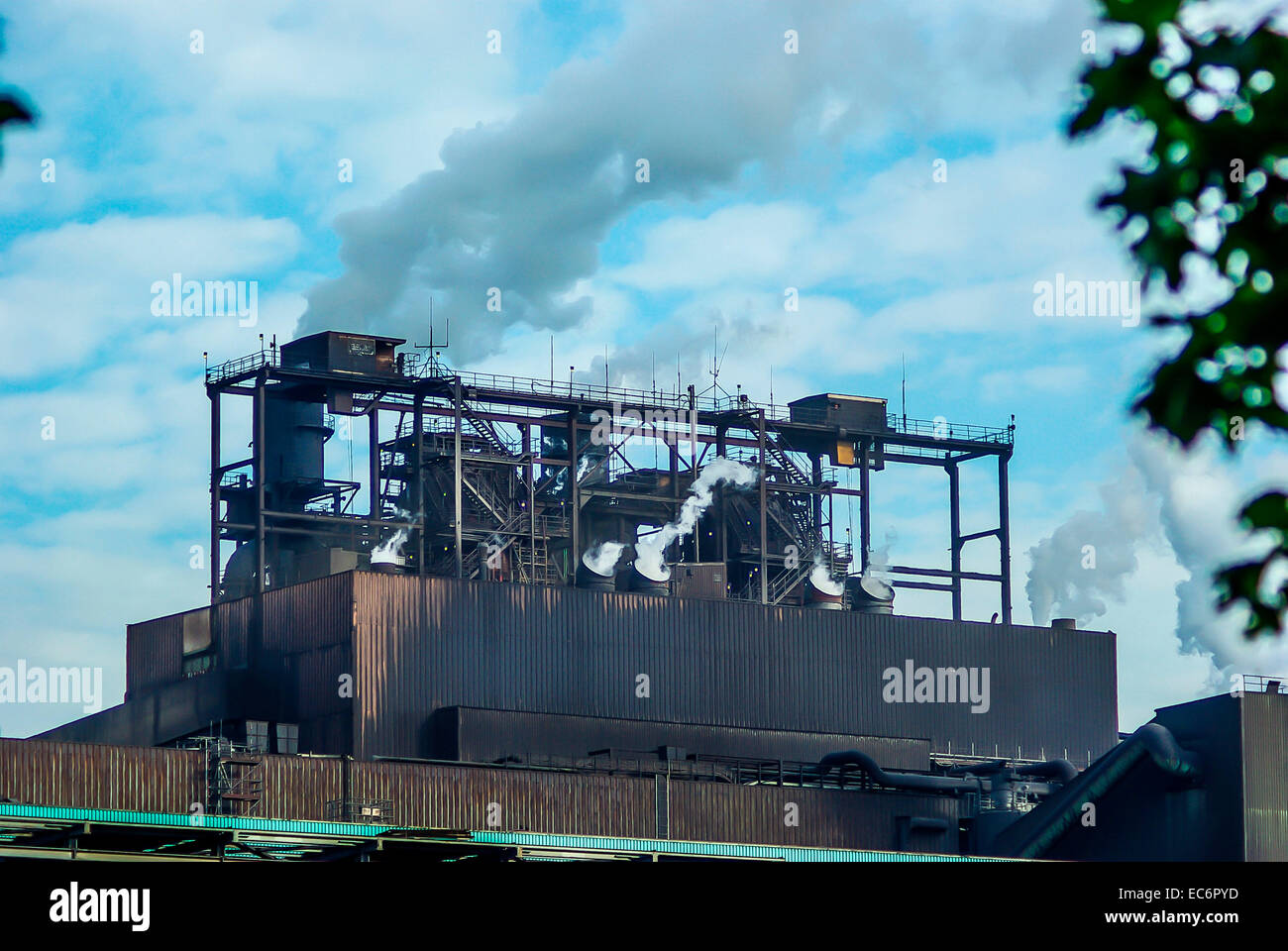 Steel plant 5 Stock Photo - Alamy