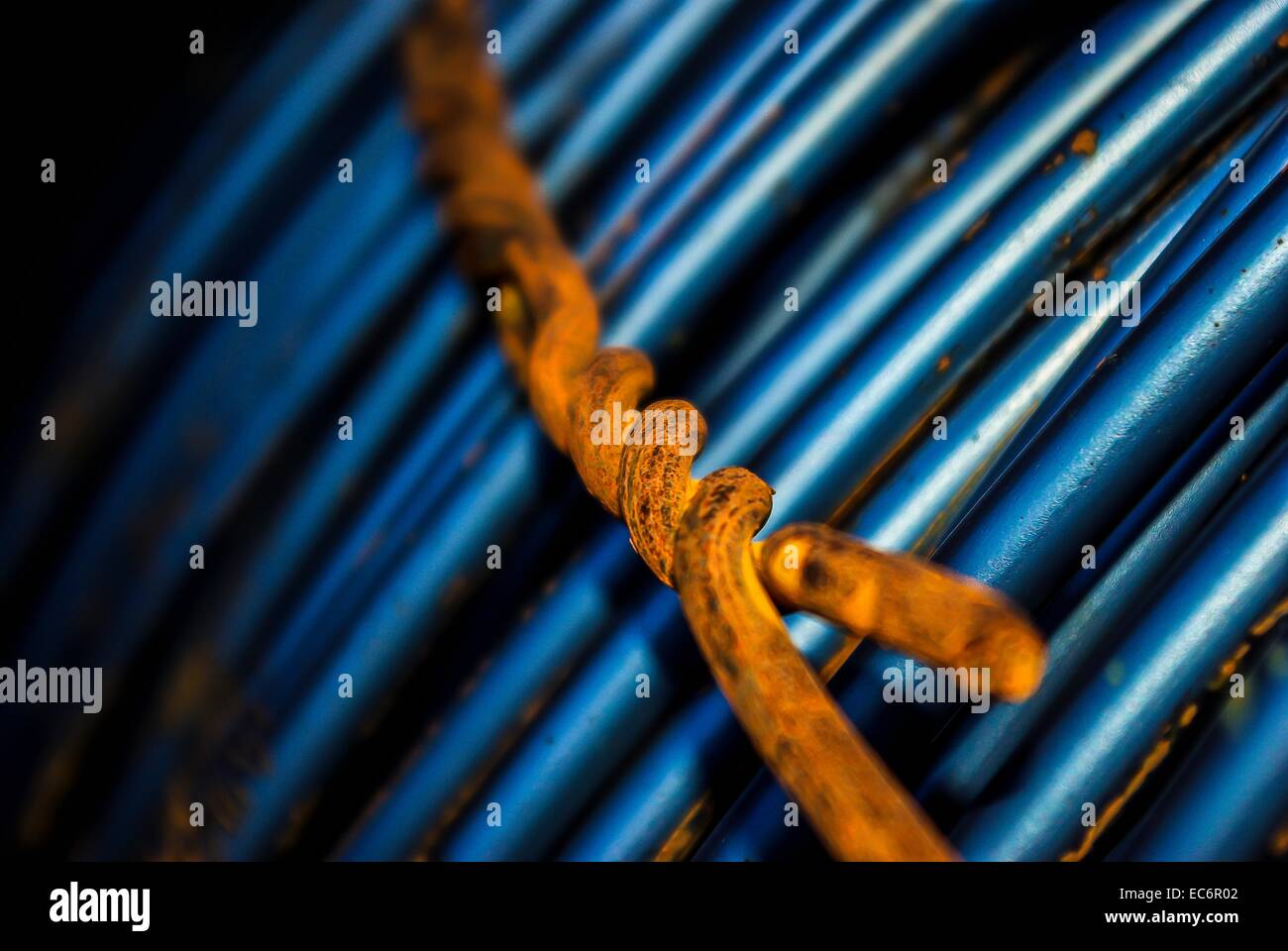 Rolls of wire 1 Stock Photo - Alamy