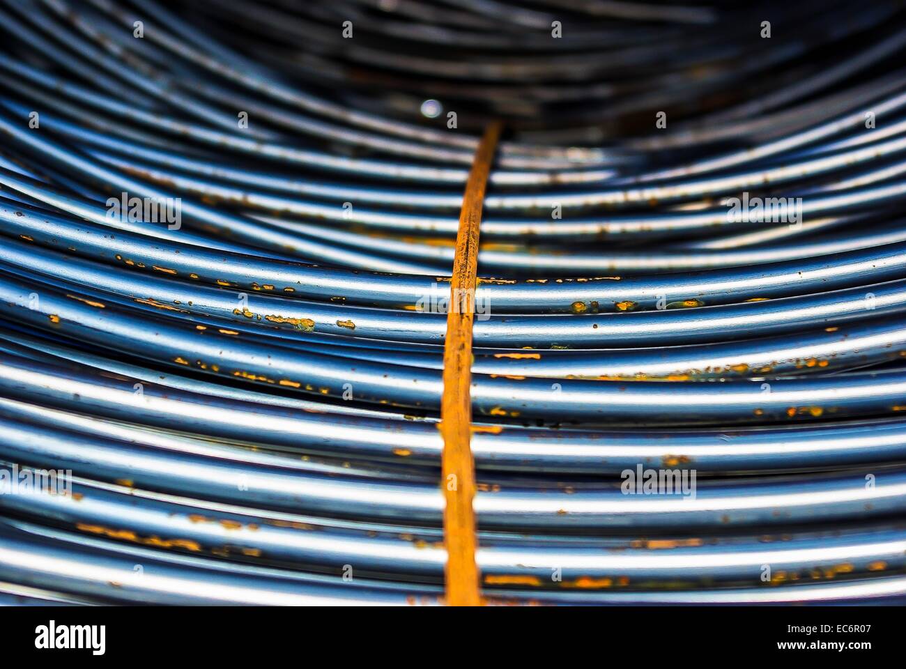 Rolls of wire 5 Stock Photo - Alamy