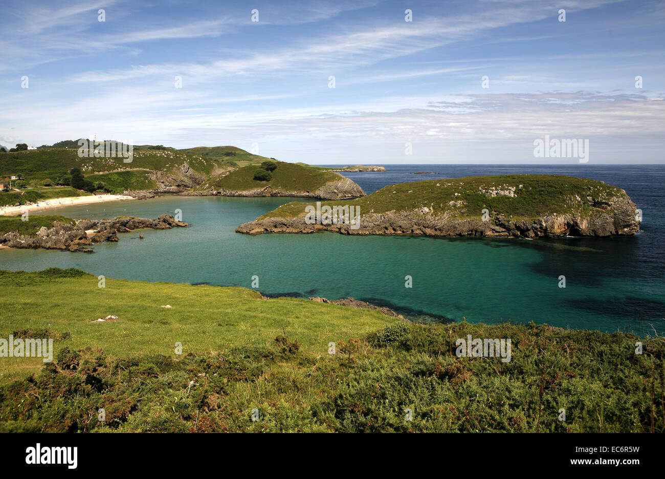 costa, green, atlantic, spanish, verde, coast Stock Photo - Alamy