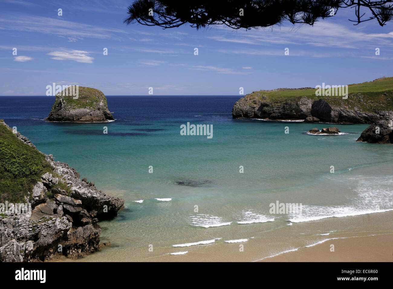 costa, green, atlantic, spanish, verde, coast Stock Photo - Alamy
