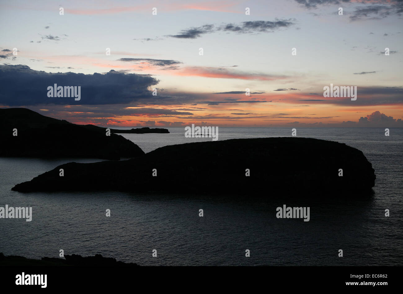 sunset, costa, green, atlantic, spanish, verde, coast Stock Photo - Alamy