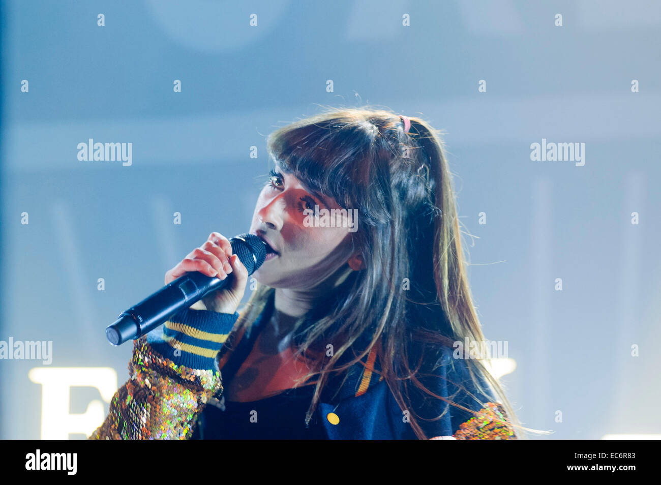 London, UK. 09th Dec, 2014. Foxes plays O2 Shepherds Bush Empire at O2 ...