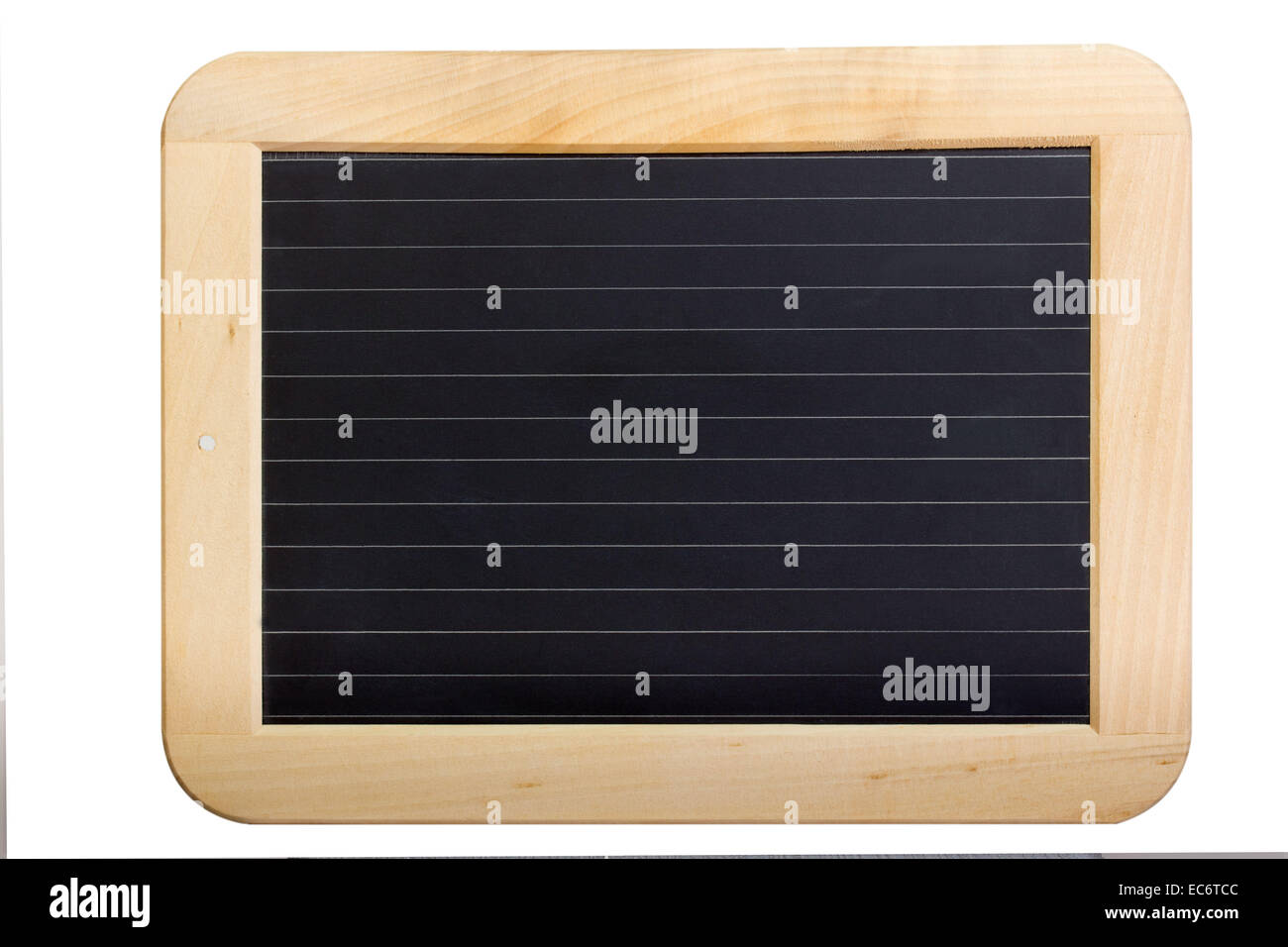 Lined slate with wooden frame Stock Photo - Alamy