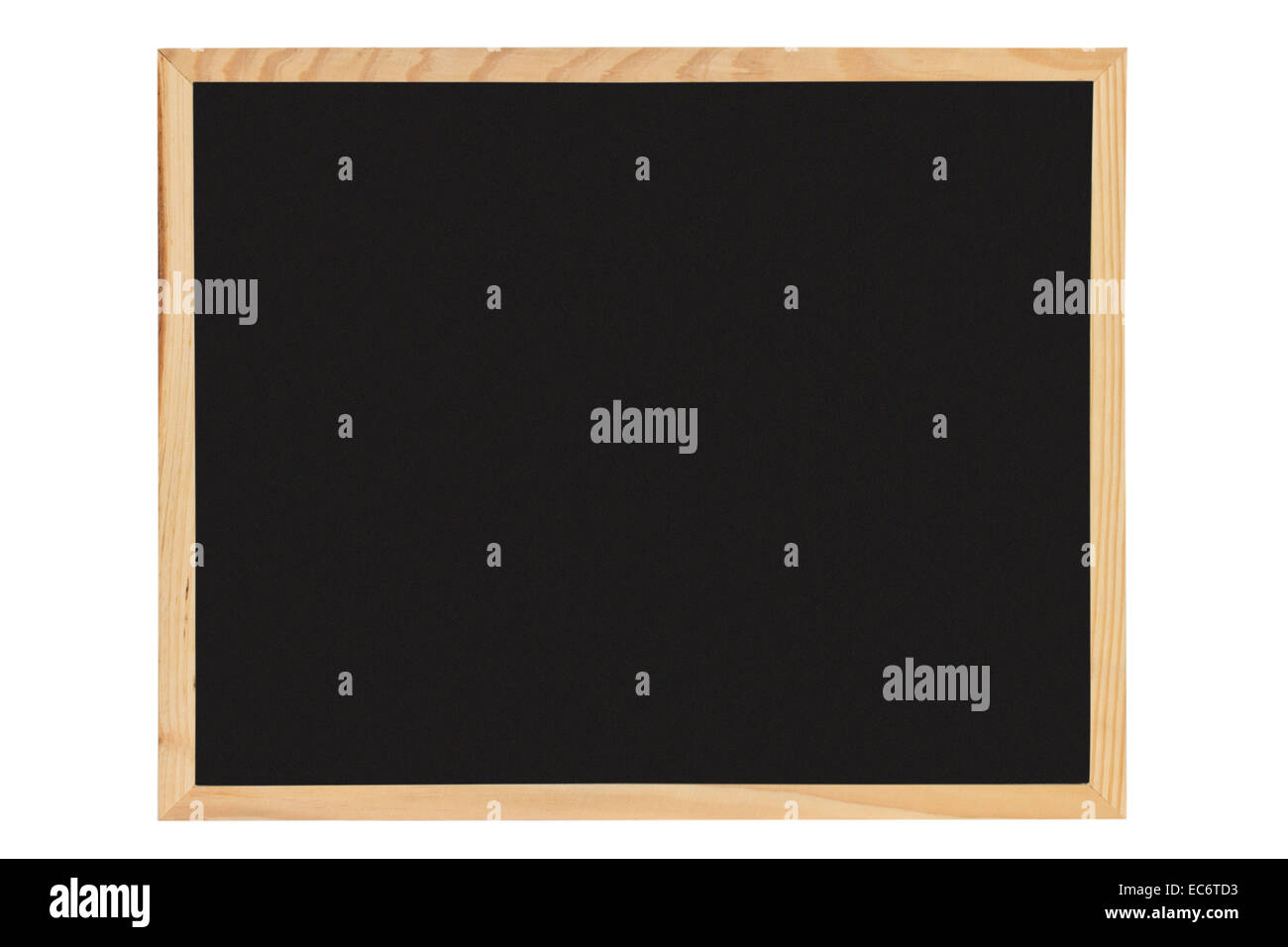 Slate with wooden frame Stock Photo - Alamy
