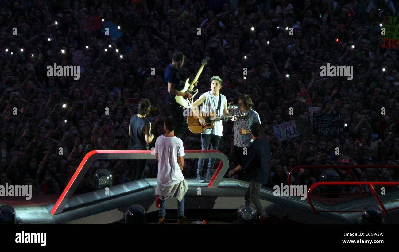 One Direction at Wembley London England Featuring: Harry Styles,Zayn ...