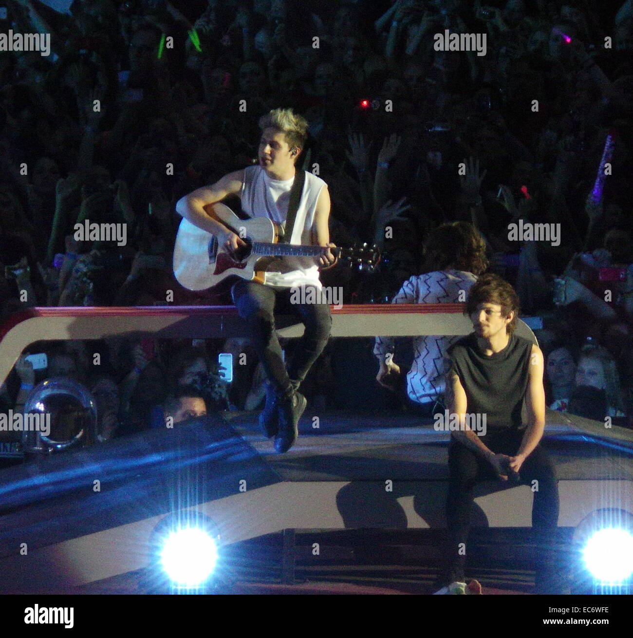 One Direction at Wembley London England Featuring: Harry Styles,Zayn ...