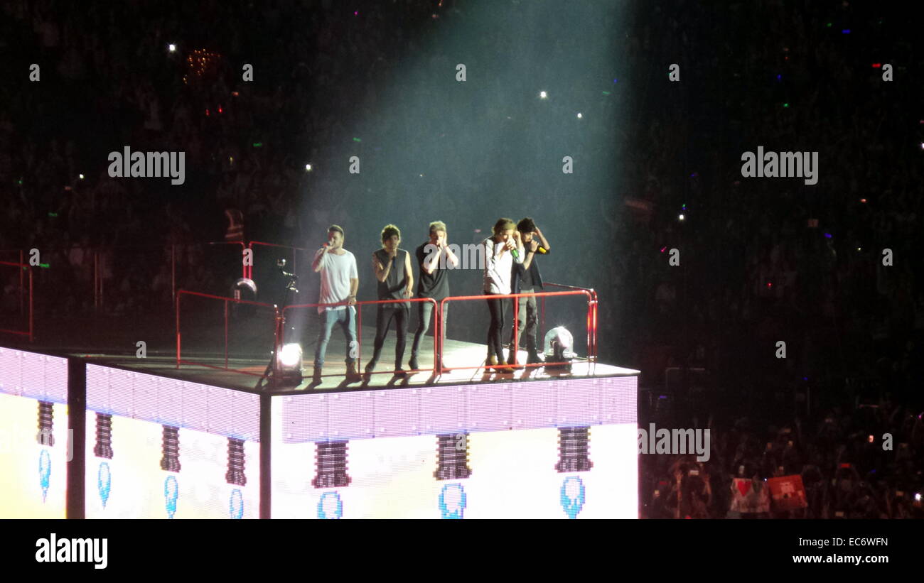 One Direction at Wembley London England Featuring: Harry Styles,Zayn ...