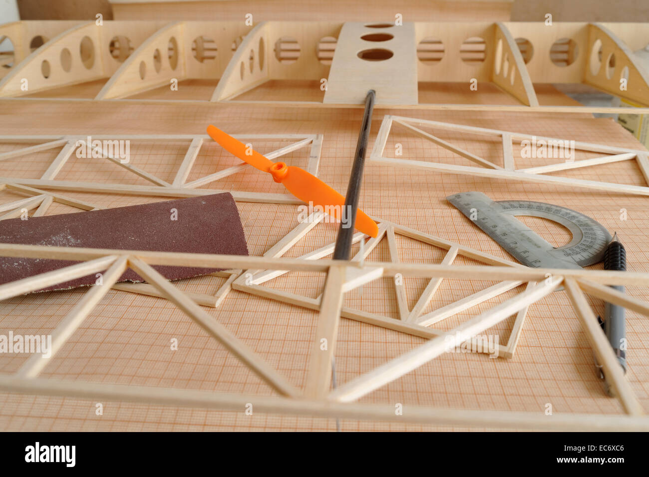 scale models workshop Stock Photo - Alamy