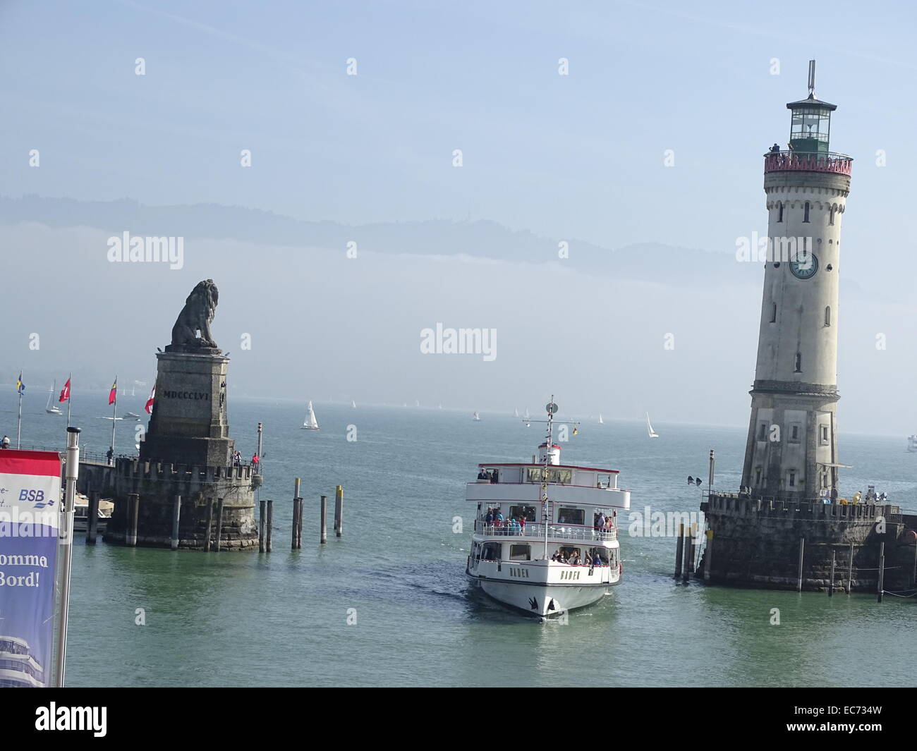 Lindau Lake Constance Bayern Deutschland Stock Photo - Alamy