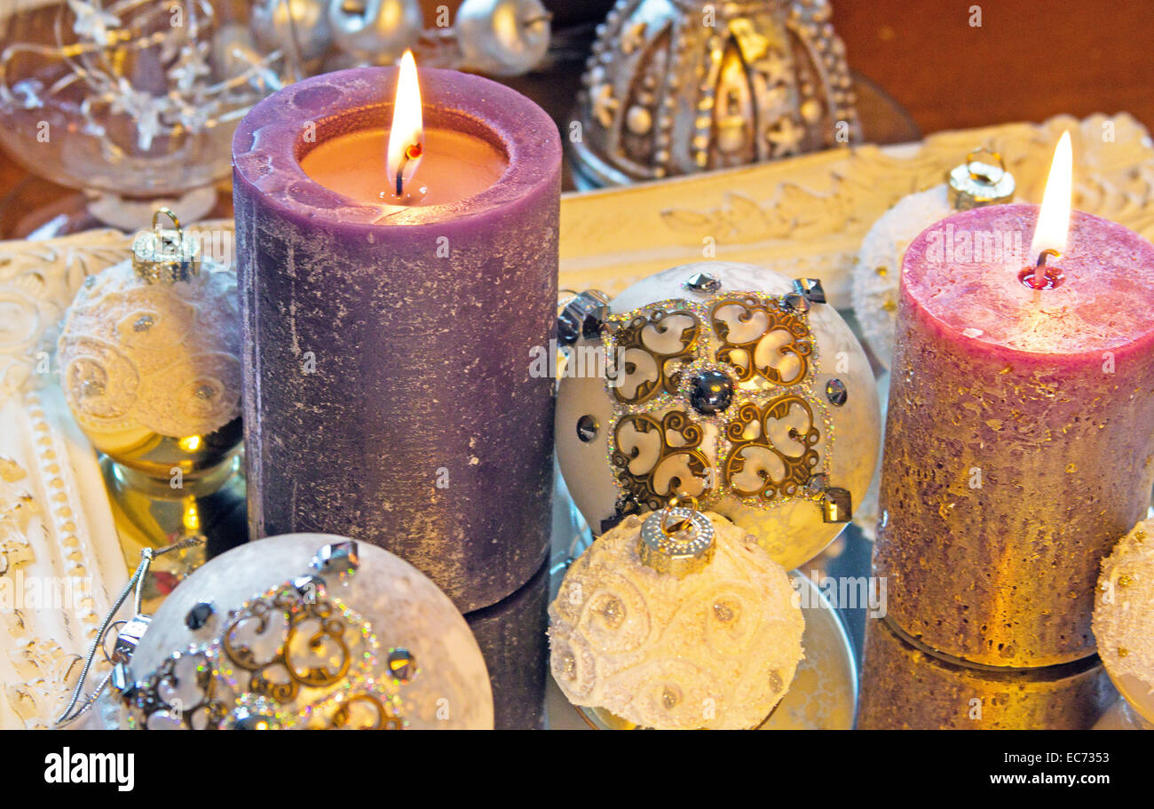 Silver purple white hi-res stock photography and images - Alamy