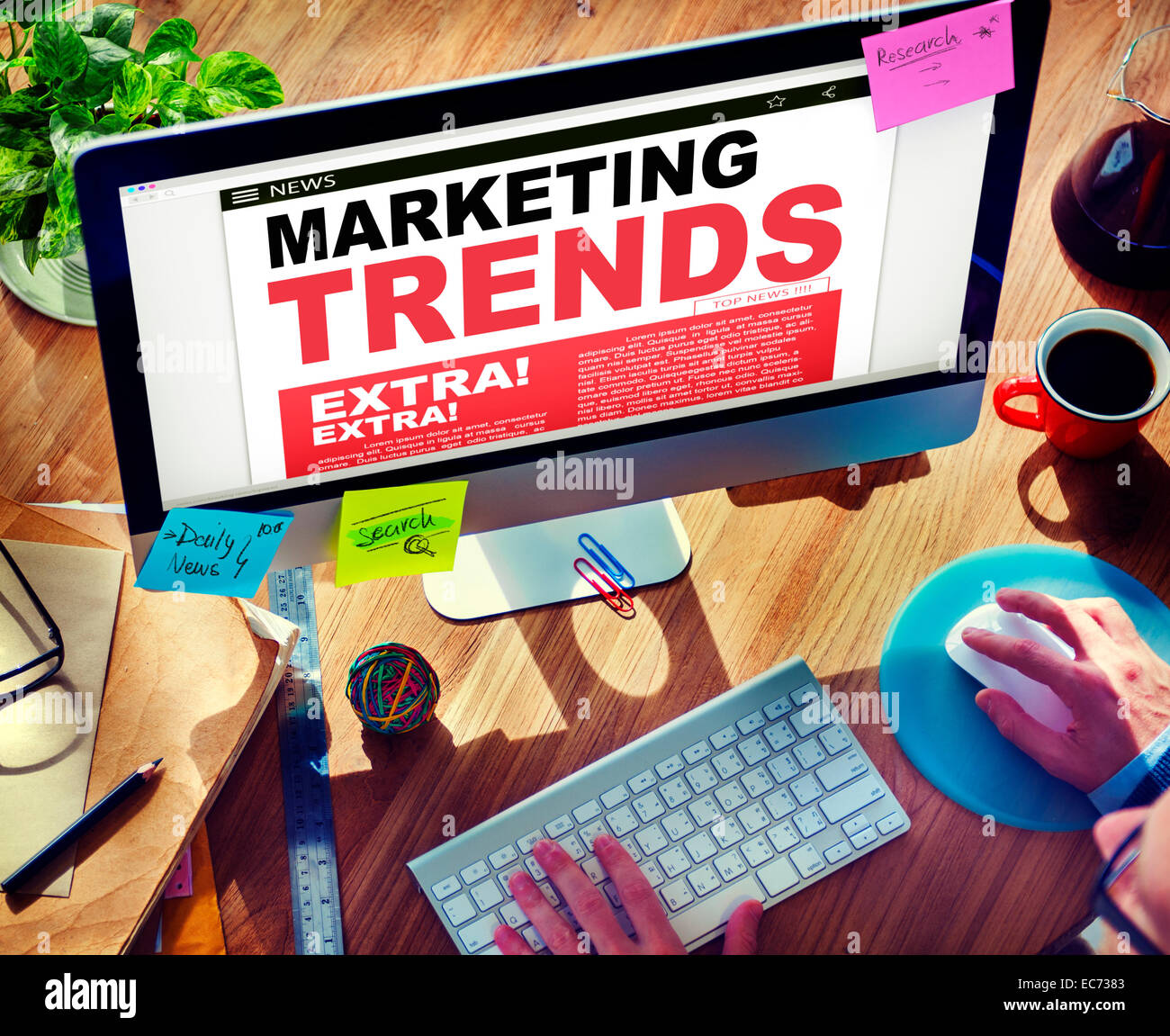 Top digital technology trends hi-res stock photography and images - Alamy