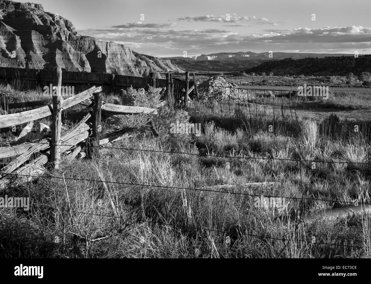 abandoned farm land in southern Utah Stock Photo - Alamy