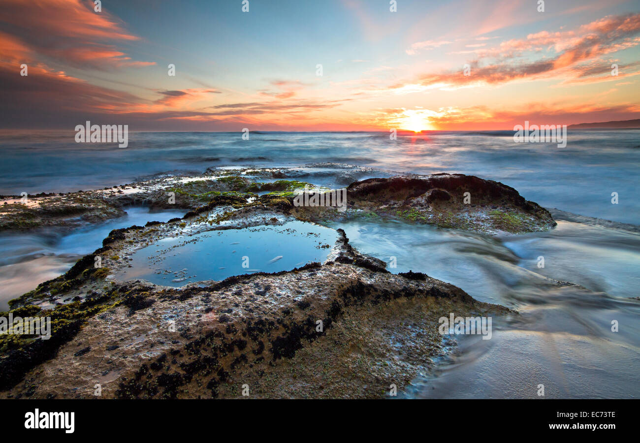 Johanna Beach at Sunset, Victoria, Australia Stock Photo - Alamy