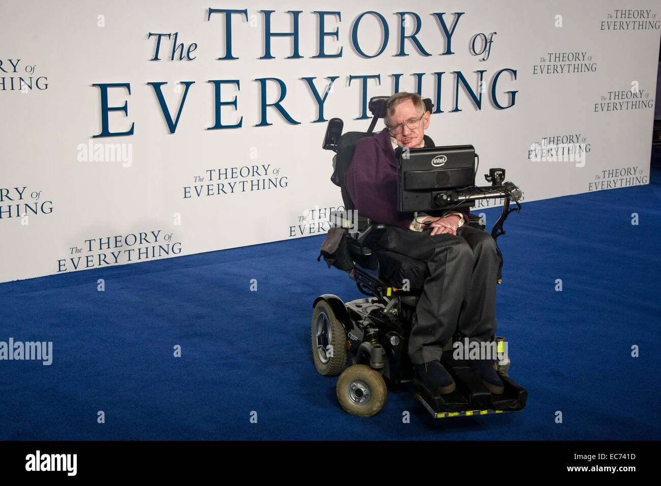 London, UK. 09th Dec, 2014. Stephen Hawking attends the The UK premiere ...