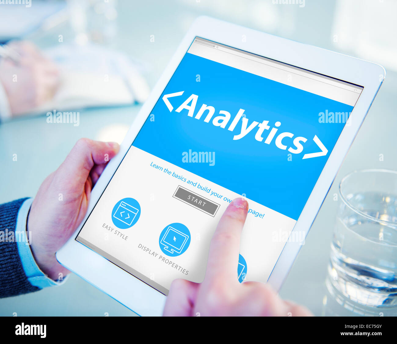 Analytics Business Technology Analyzing Data Information Office Concept ...