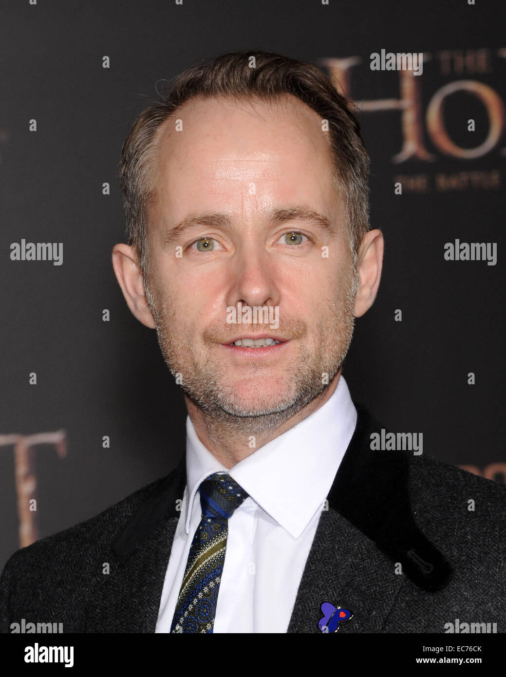 Hollywood, California, USA. 9th Dec, 2014. Billy Boyd arrives for the ...