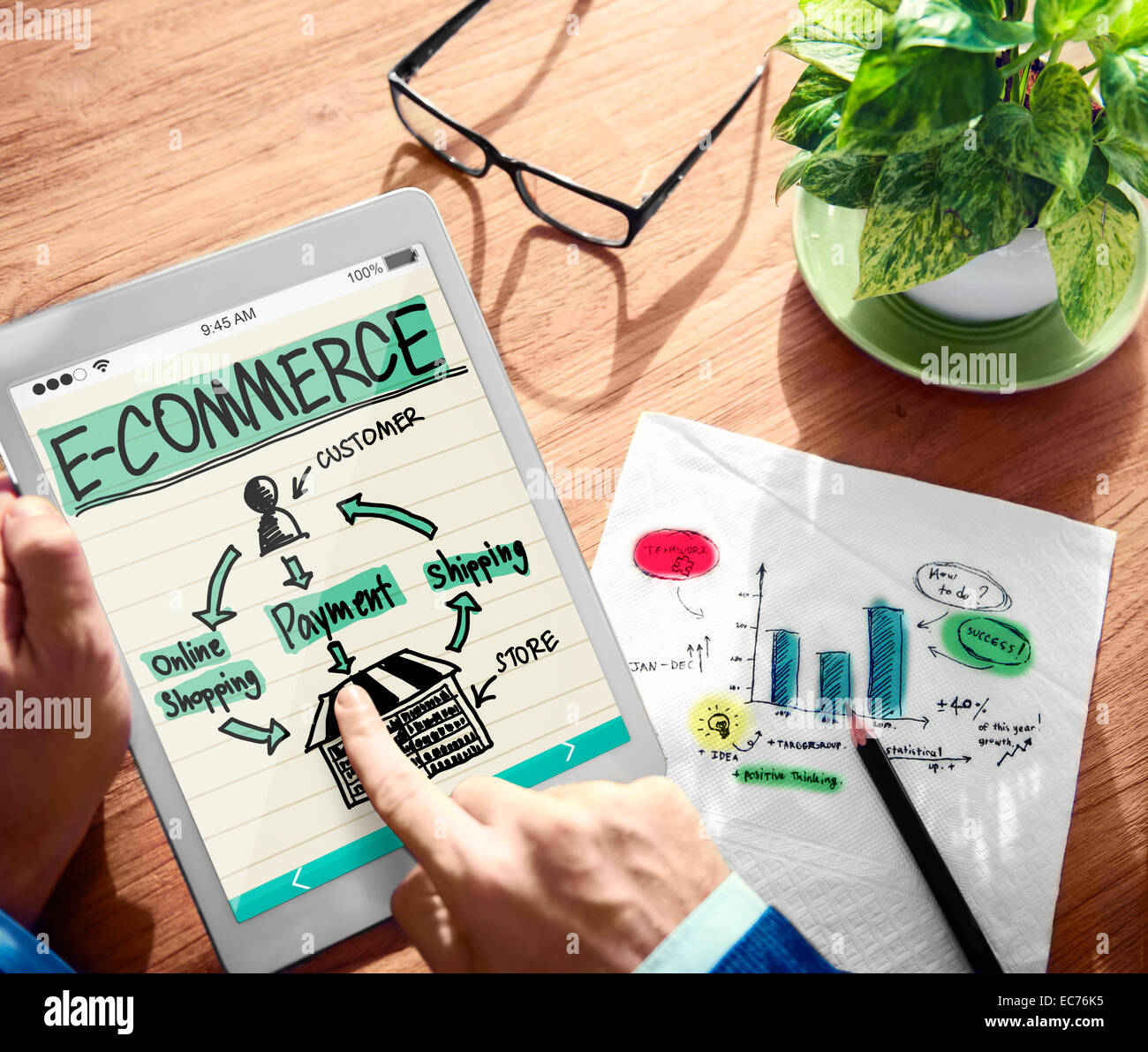 E commerce place hi-res stock photography and images - Alamy