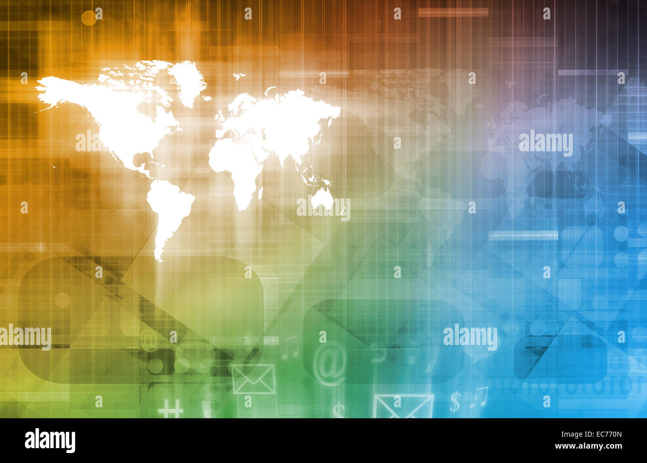 Web Application Database System in Tech Background Stock Photo - Alamy