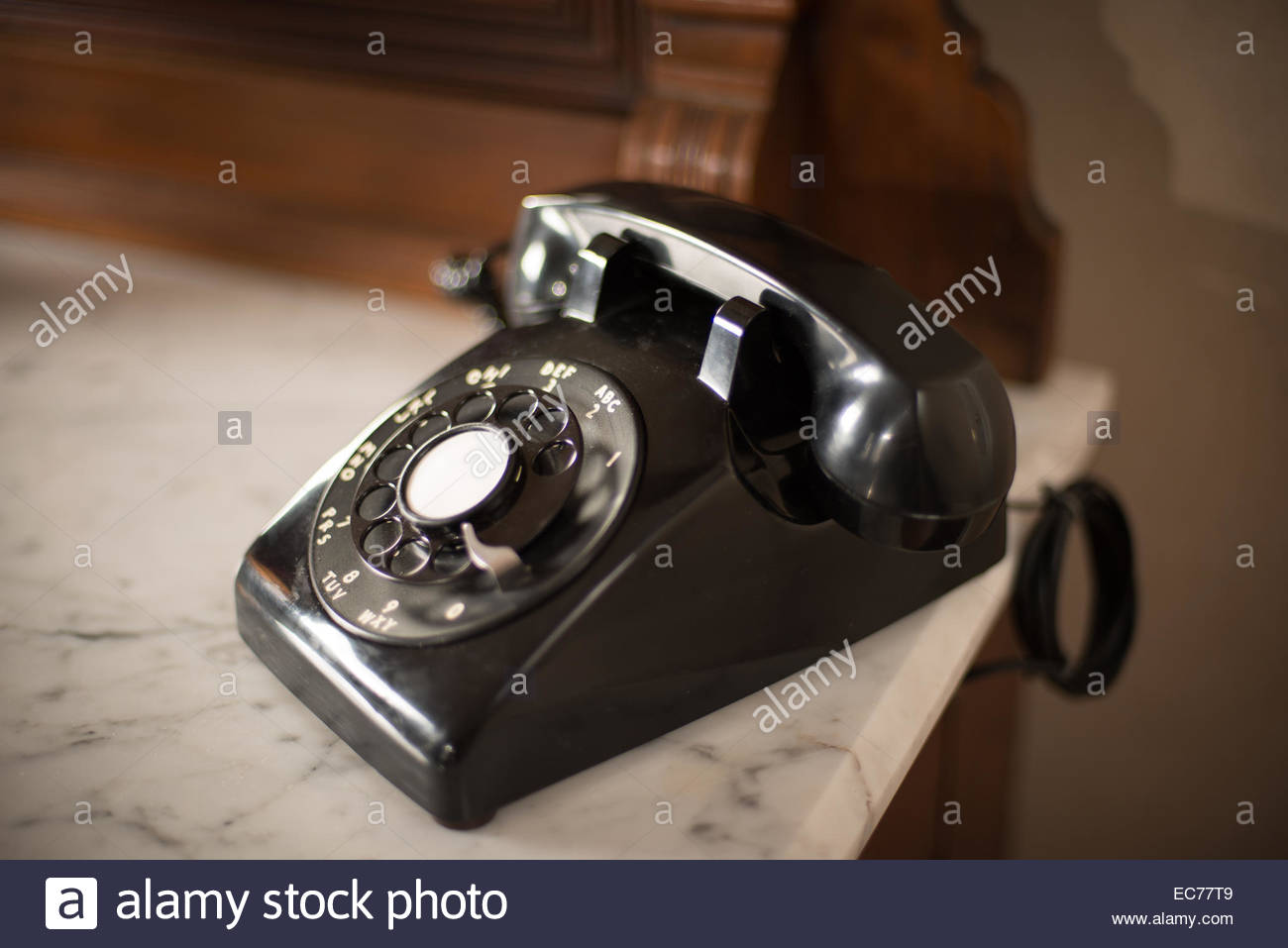 Rotary Phone 1950s High Resolution Stock Photography and Images - Alamy