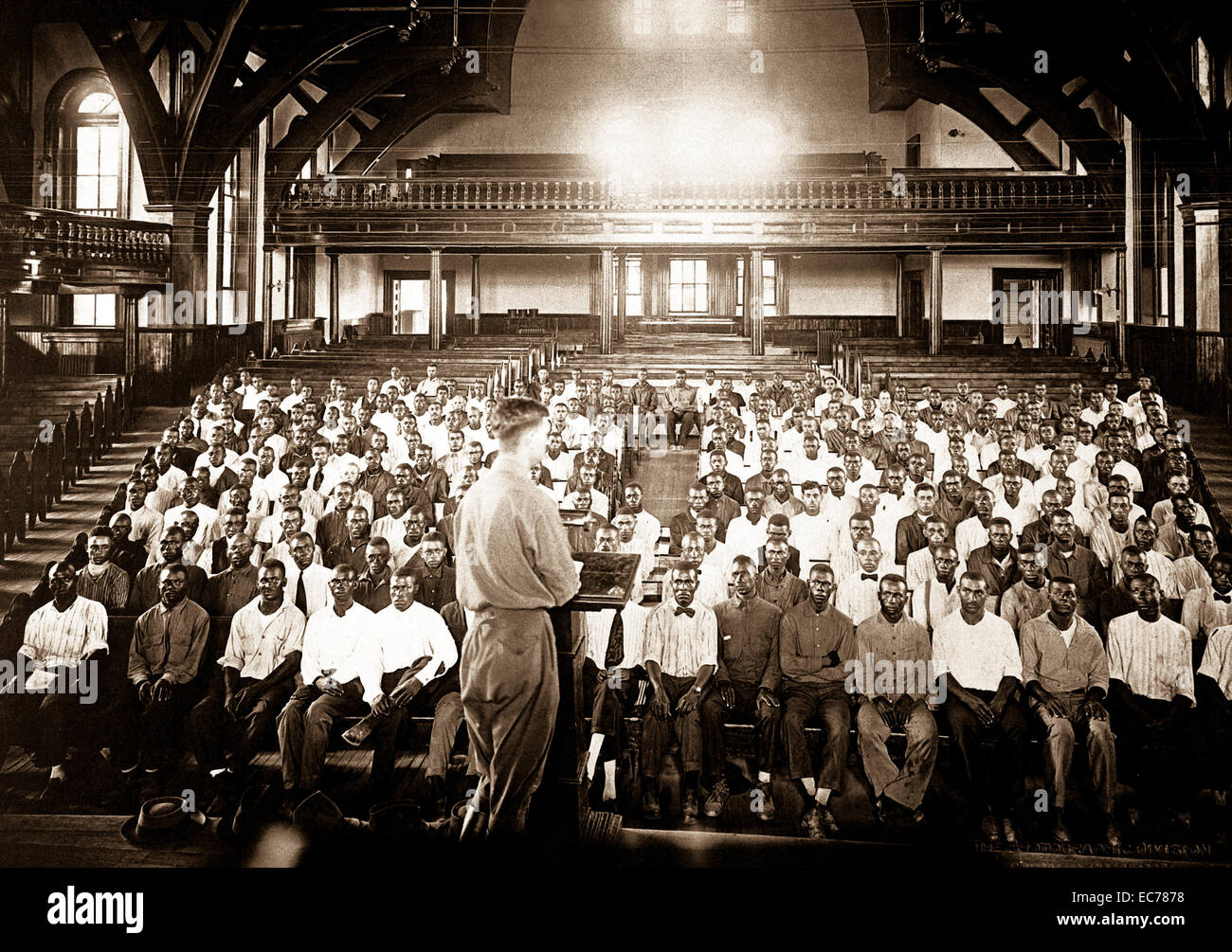 Lecture at the S.A.T.C. Tuskegee Normal and Industrial Institute ...