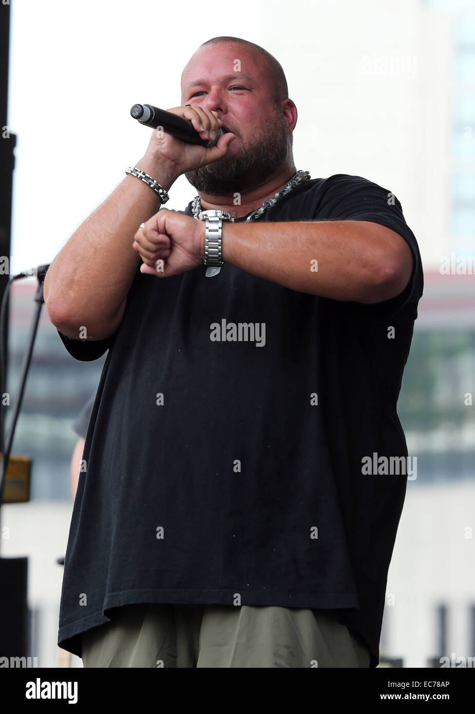 Big Smo Performs at Bud Light Stage at The 2014 CMA Music Festival ...