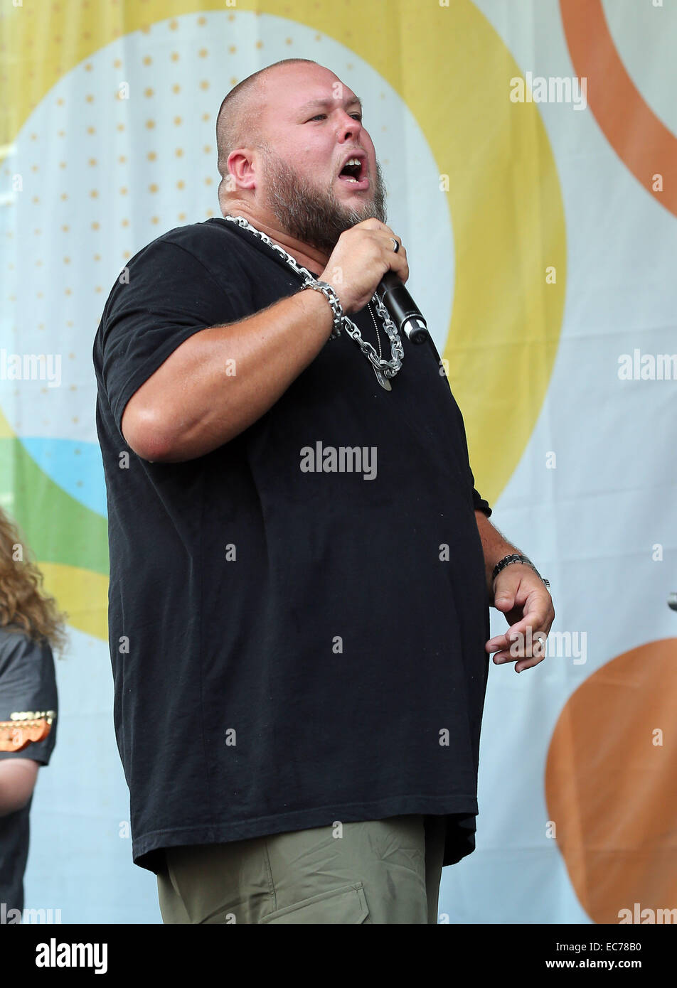 Big Smo Performs at Bud Light Stage at The 2014 CMA Music Festival ...