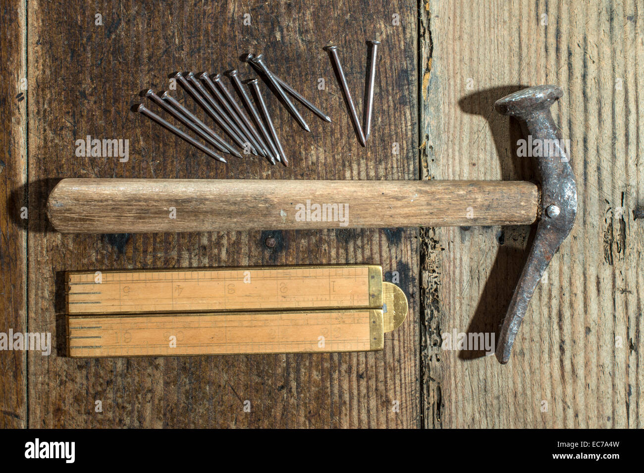 Hammer tool set hi-res stock photography and images - Alamy