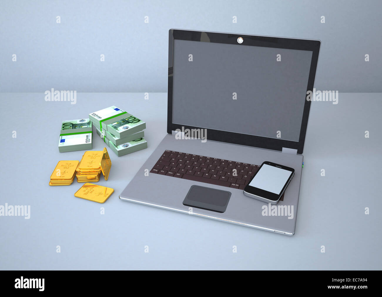 Gold notes hi-res stock photography and images - Alamy