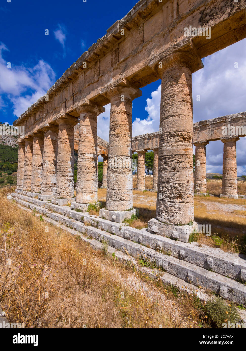 Italy, Sicily, Calatafimi, Doric temple of Segesta Stock Photo - Alamy