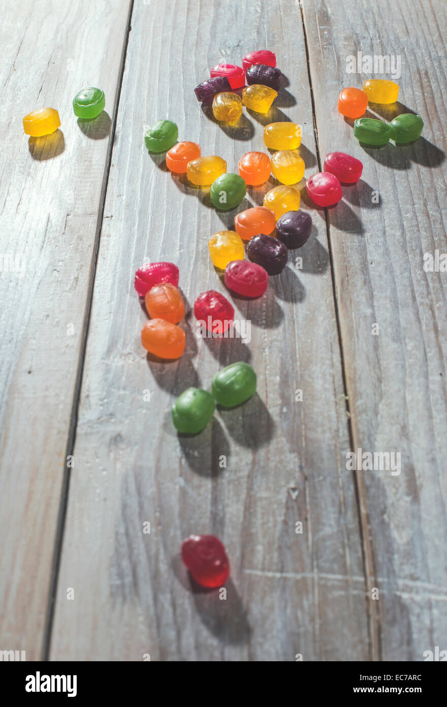 Scattered candy hi-res stock photography and images - Alamy