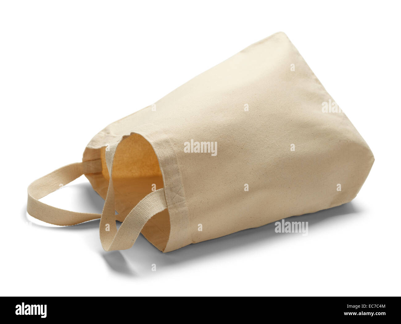 Large Canvas Bag With Copy Space on its Side Isolated on White ...