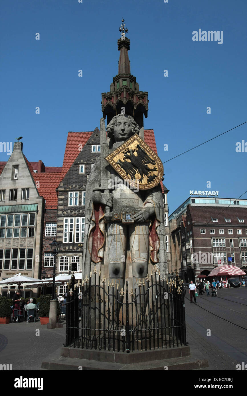 The Bremen Roland is one of the oldest and most representative and most ...