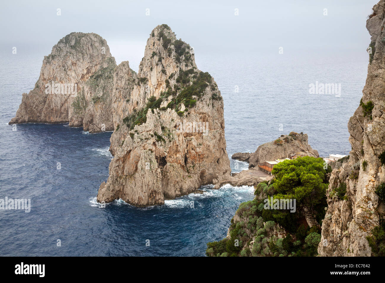 Faraglioni rocks stacks capri hi-res stock photography and images - Alamy