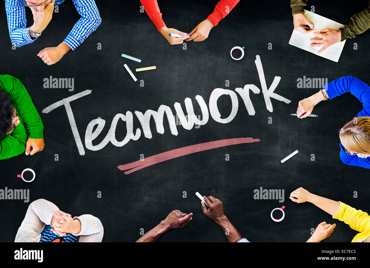 Group of People and Teamwork Concepts Stock Photo - Alamy