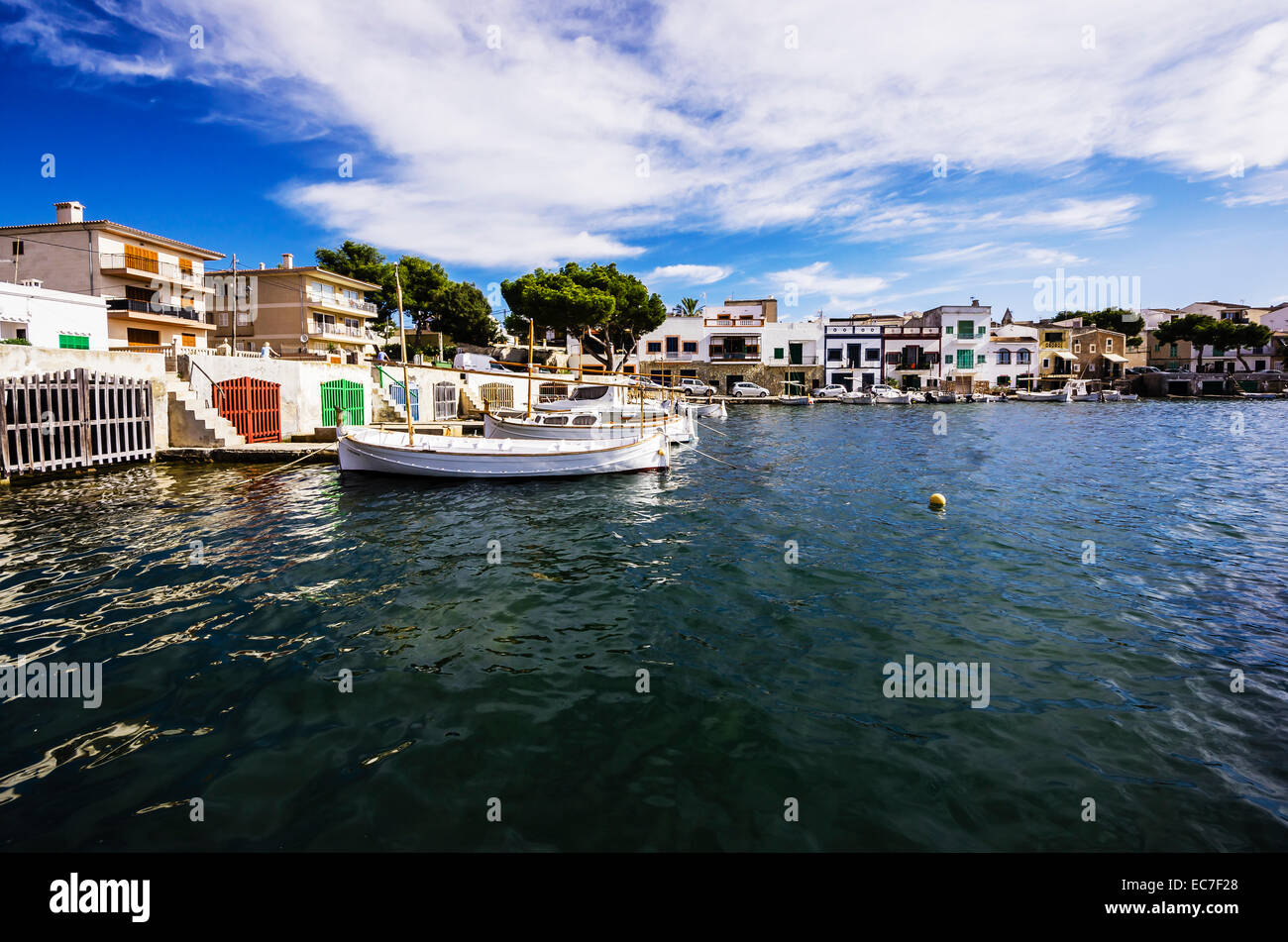 Porto colom harbour hi-res stock photography and images - Alamy