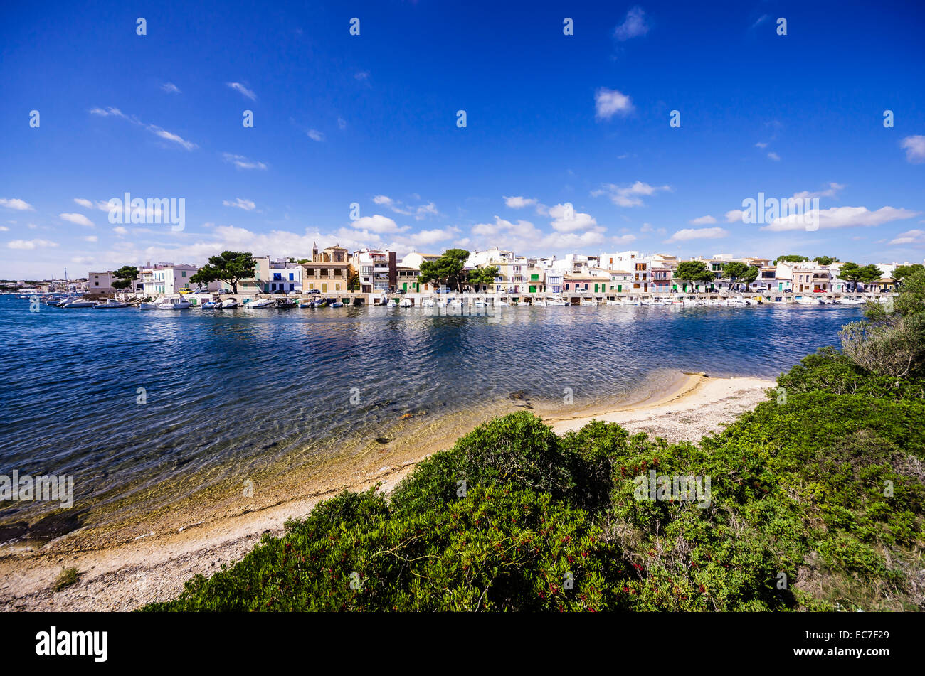 Porto colom harbour hi-res stock photography and images - Alamy