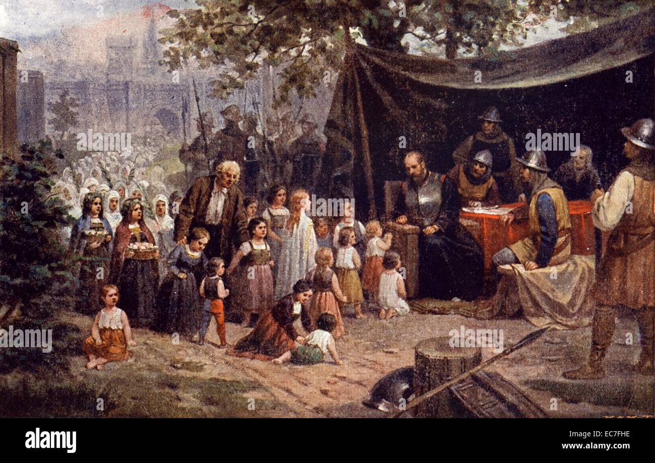 The Hussite army of Prokop the Great 1380-1434 in Naumburg (Germany ...