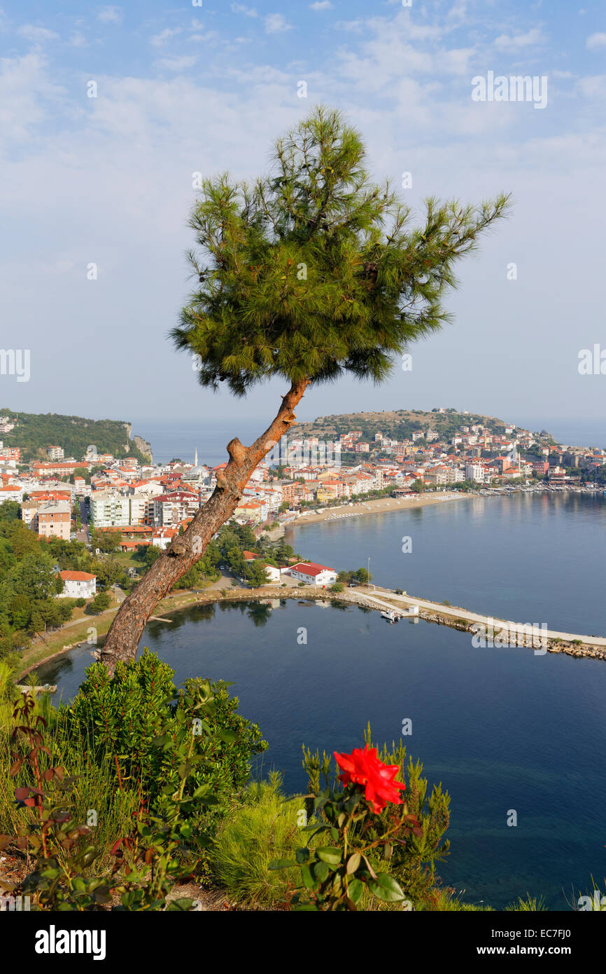 Turkey, Black Sea, townscape of Amasra Stock Photo - Alamy