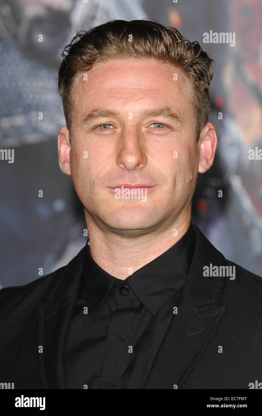 Hollywood, USA. 09th Dec, 2014. Dean O'Gorman The Hobbit - The Battle ...