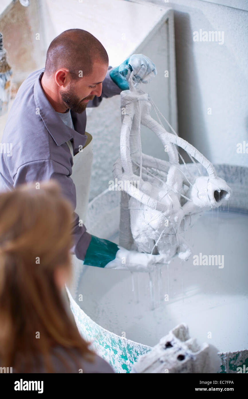 Ceramic shell casting hi-res stock photography and images - Alamy