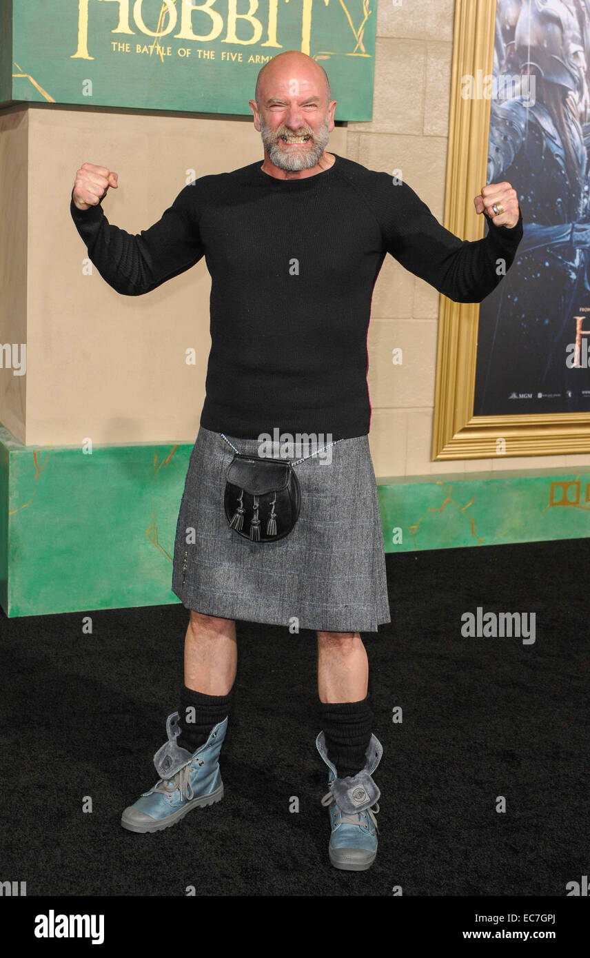 Hollywood, USA. 09th Dec, 2014. Graham McTavish The Hobbit - The Battle ...