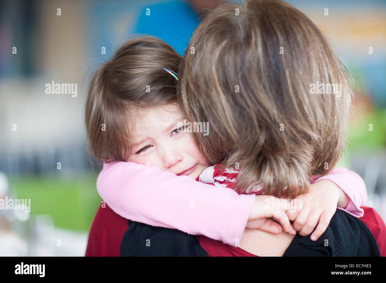 A Girl Crying In A Boys Arms