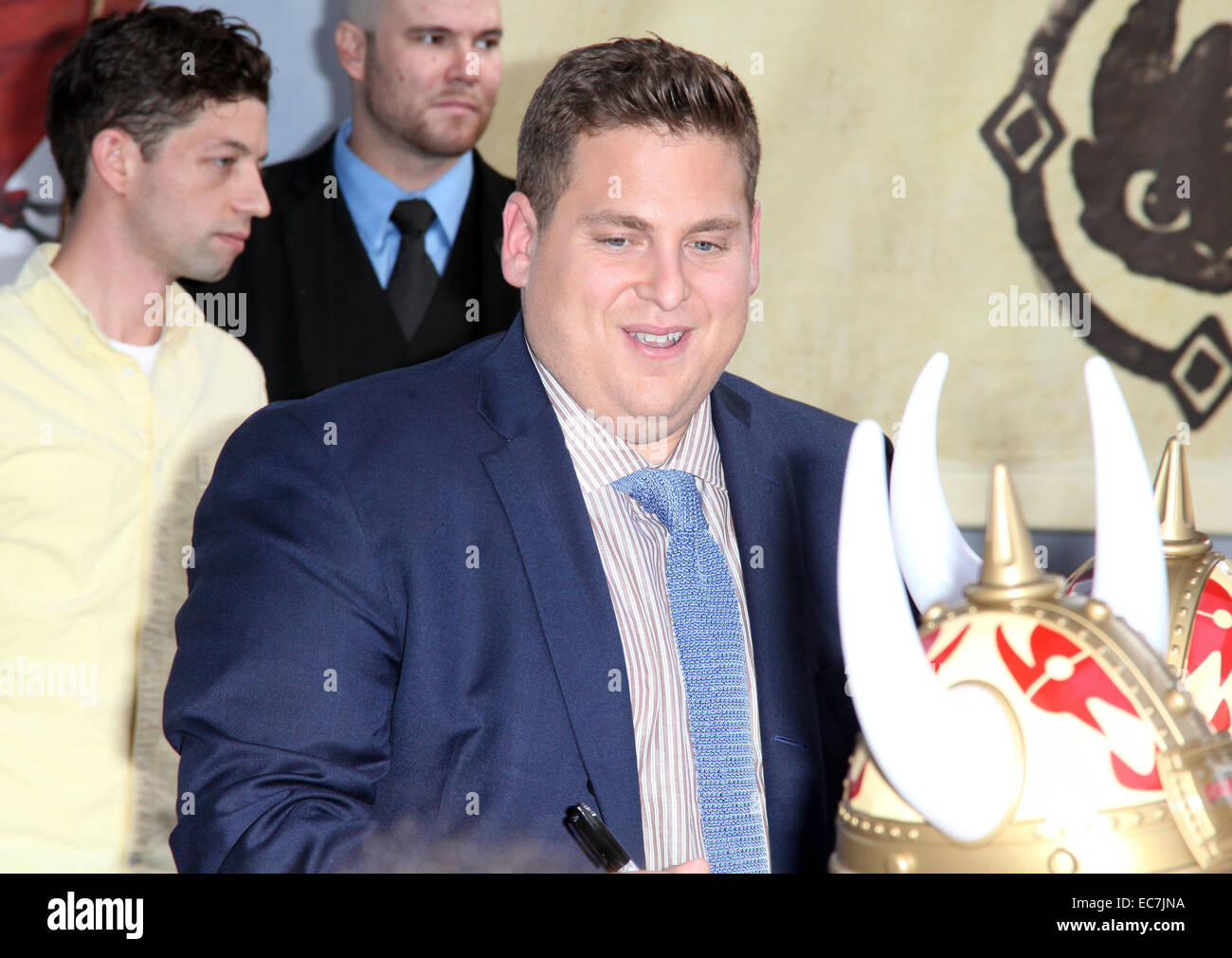 'How to Train Your Dragon 2' photocall in Times Square Featuring: Jonah ...